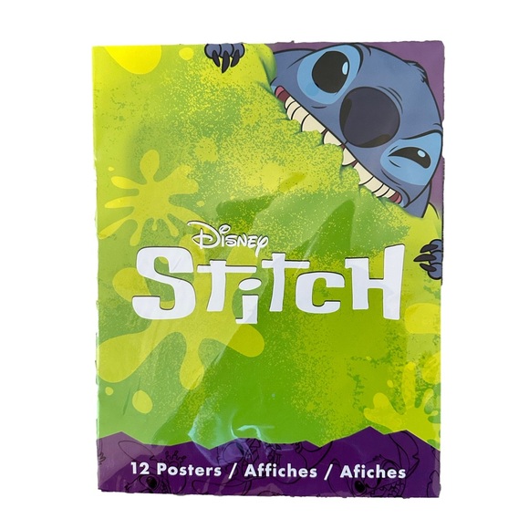Disney | Art | Disney Stitch Poster Set | Poshmark